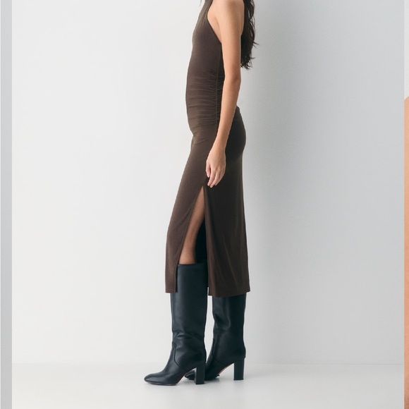 Wilfred | Dresses | Wilfred Rich Mocha Dress | Poshmark